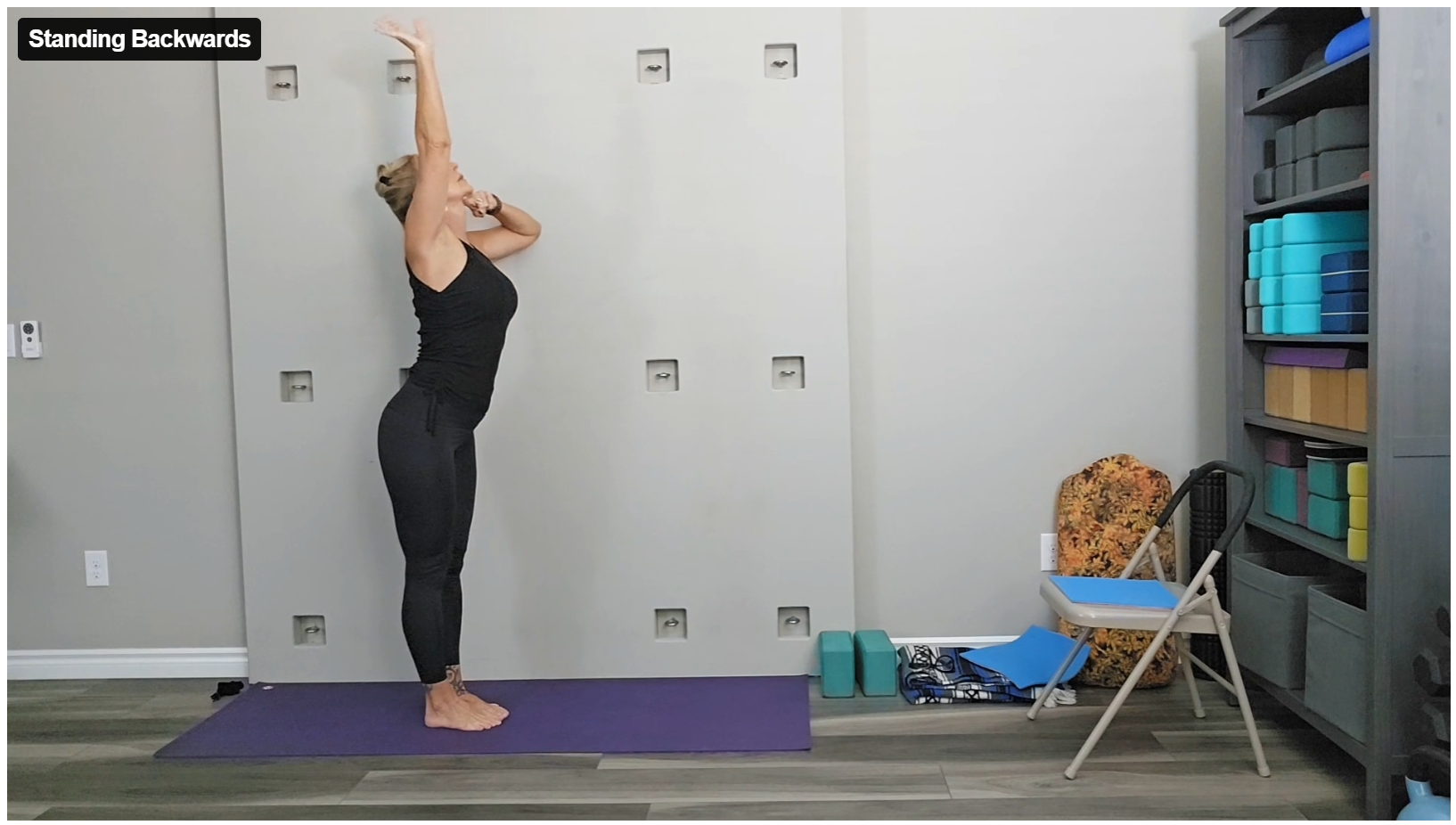 Standing Backwards - Jules Mitchell Yoga
